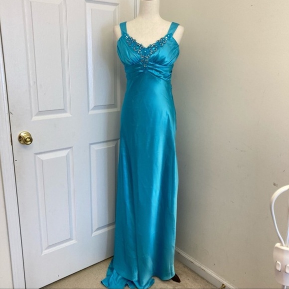 Zum Zum by Niki Livas | Dresses | Vintage Early 200s Niki Livas Blue ...